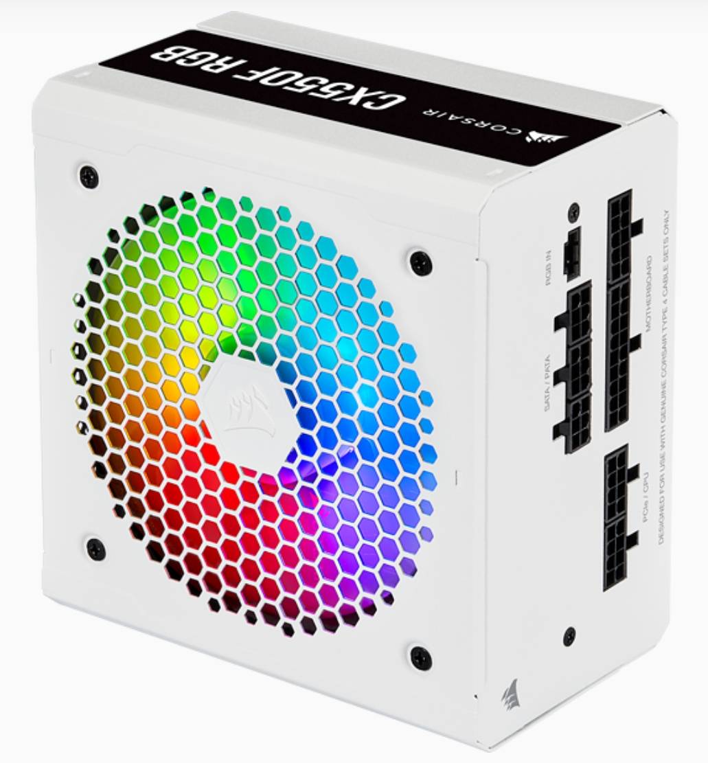 Corsair CX550F RGB --- 550W 80 Plus® Bronze Certified Fully Modular ...