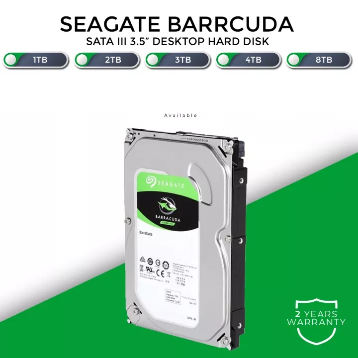 Seagate Barracuda Desktop Computer Mechanical Hard Drive Monitoring ...